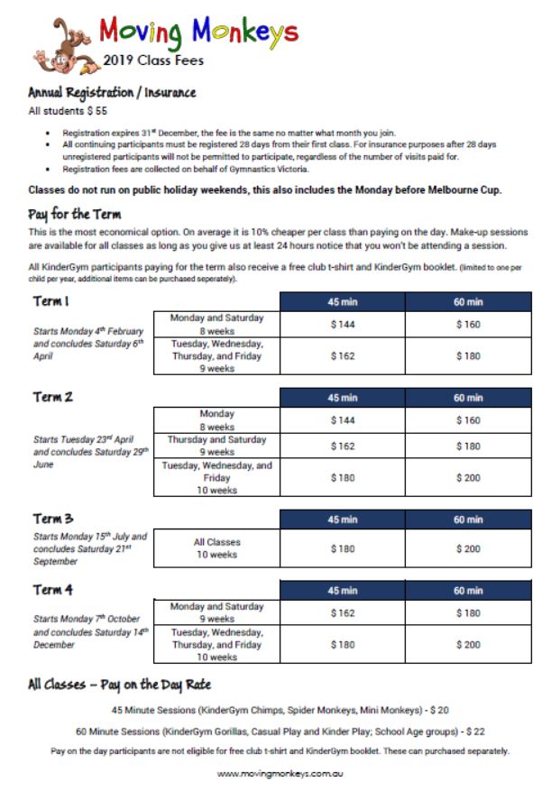 KinderGym | Moving Monkeys
